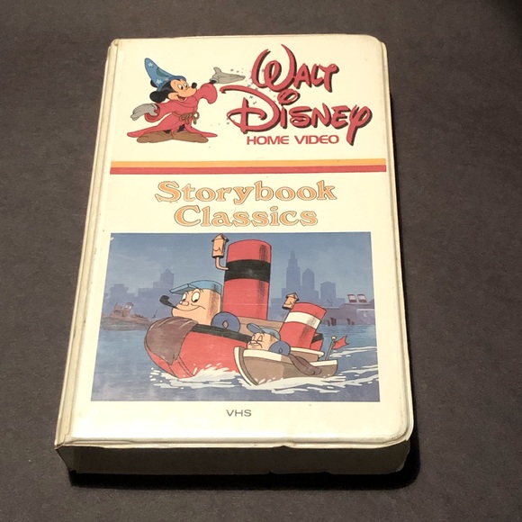 Disney | Other | Rare Walt Disneys Storybook Classics Vhs Red Text Home ...